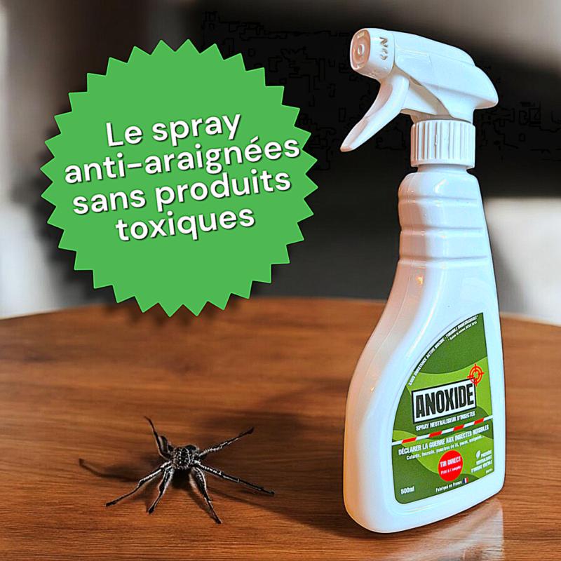 Spray anti araignée ANOXIDE 500 ml | 100% végétal & efficace