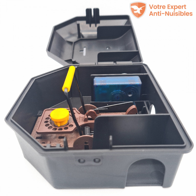 SNAPBOX Blantor, boîte sécurisée pour souris | Poste d'appâtage