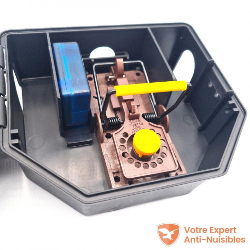 SNAPBOX Blantor, boîte sécurisée pour souris | Poste d'appâtage