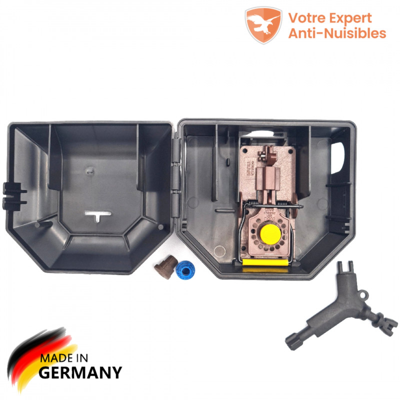 SNAPBOX Blantor, boîte sécurisée pour souris | Poste d'appâtage