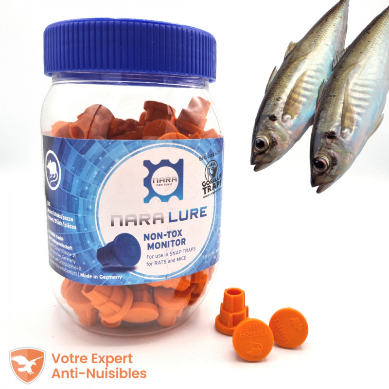 NARA Lure poisson, appât pour rat (lot x100), revendeur officiel