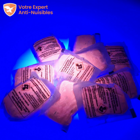 Appât rodenticide fluorescent rat et souris ARSENAL | Avis, prix