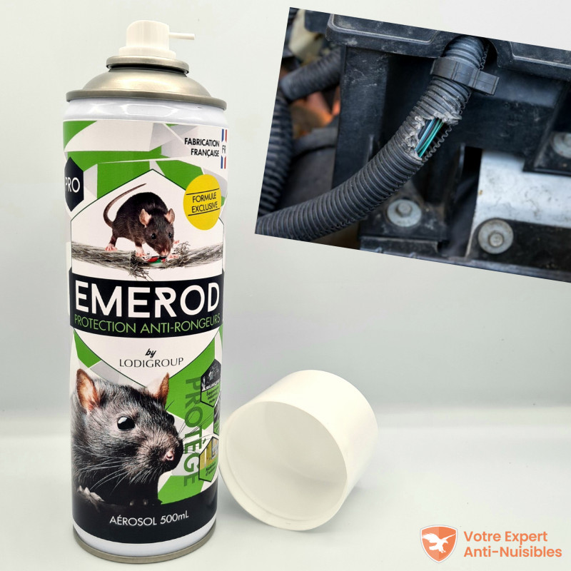 EMEROD Protection, spray répulsif souris & rat 500ml