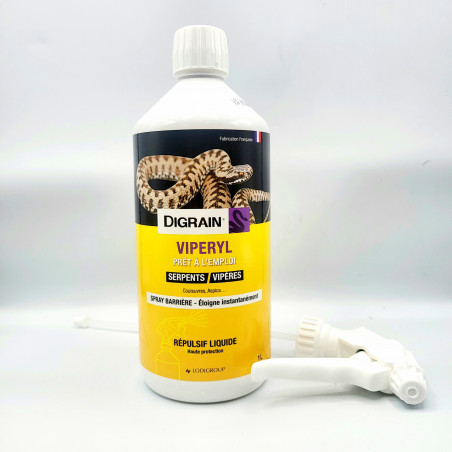 VIPERYL Digrain, répulsif anti serpent (spray 1L) | Avis, prix