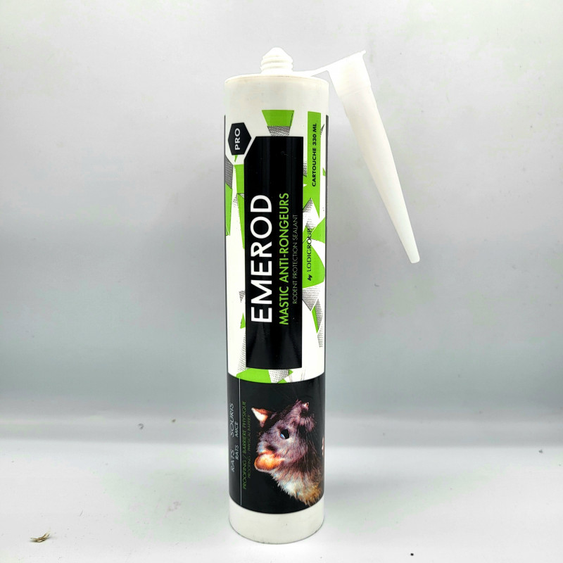 Mastic anti rongeur reboucheur Emerod | Cartouche 330ml