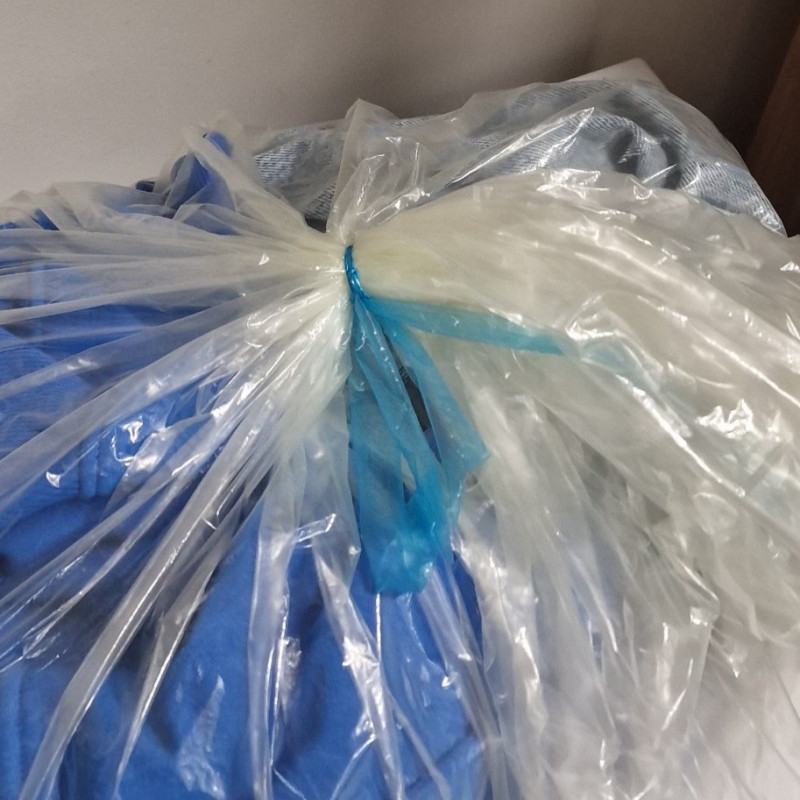 Sac à linge hydrosoluble anti punaise de lit & puce 90L, lot de 5